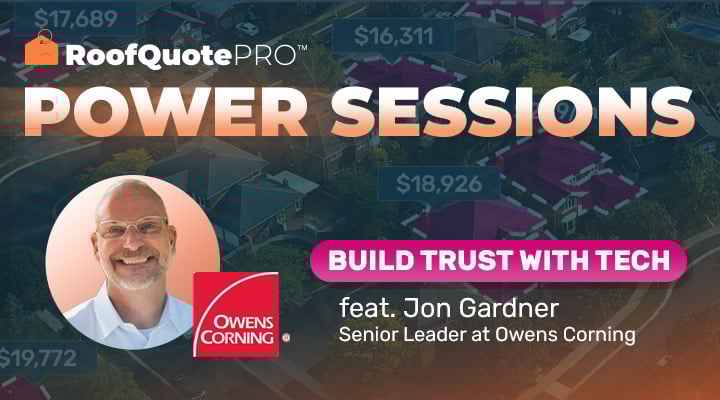 RoofQuote PRO Power Sessions: Roofing Made Simple | Webinar Registration